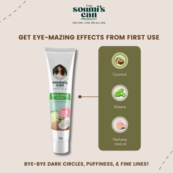 Look Under Eye Gel – Indian Cosmetics Bangladesh