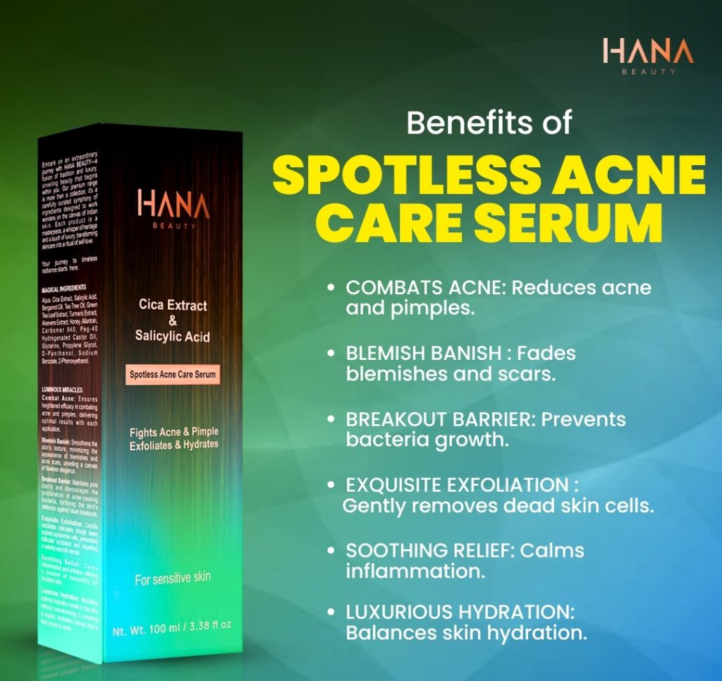 Hana Beauty Spotless Acne Care Serum – Indian Cosmetics Bangladesh